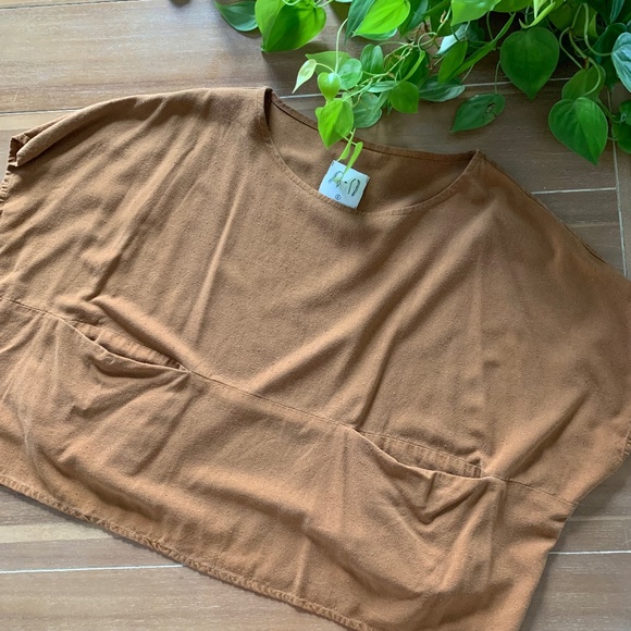 jamie + the jones | Tops | Jamie The Jones Pocket Box Top | Poshmark